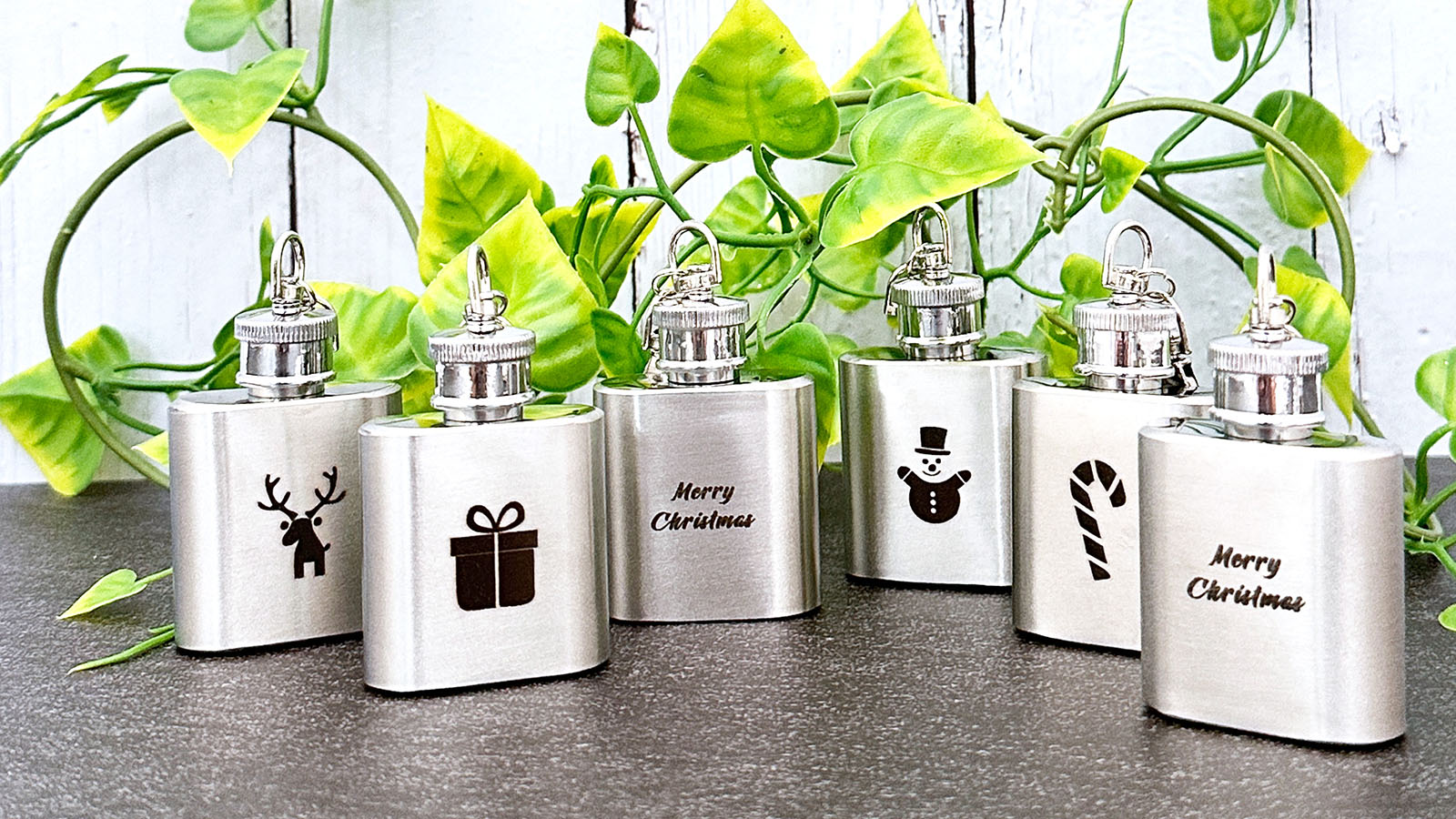 Engraving Mini Hip Flask Keychain Application | GCC: Laser Machines ...